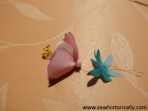 How To Make Real Silk Flowers Roses Tutorial Part 1 Sew Historically