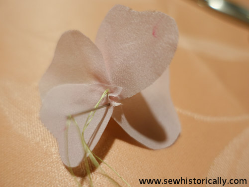 How To Make Real Silk Flowers Roses Tutorial Part 1 Sew Historically