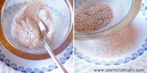 How To Make Bran And White Flour At Home - Sew Historically