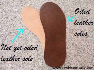 DIY Huarache Sandals With Leather Soles - Tutorial - Sew Historically