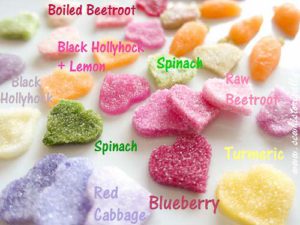 15 DIY Naturally Colored Sugar Sprinkles & Hearts - Sew Historically