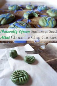 Naturally Green Sunflower Seed Mint Chocolate Chip Cookies - Sew ...