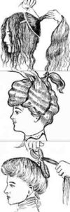 5 Ways To Make An Edwardian Gibson Girl Updo - Sew Historically